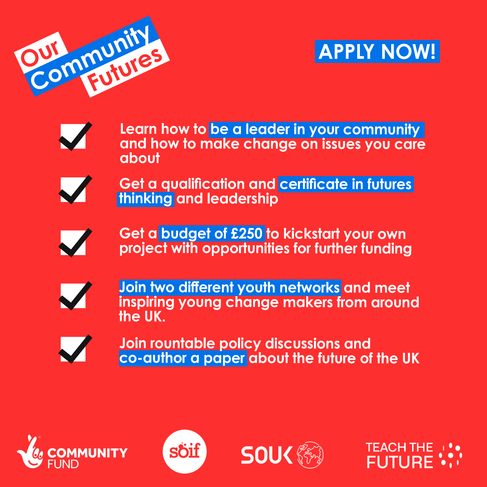 Launching Our Community Futures - School of International Futures