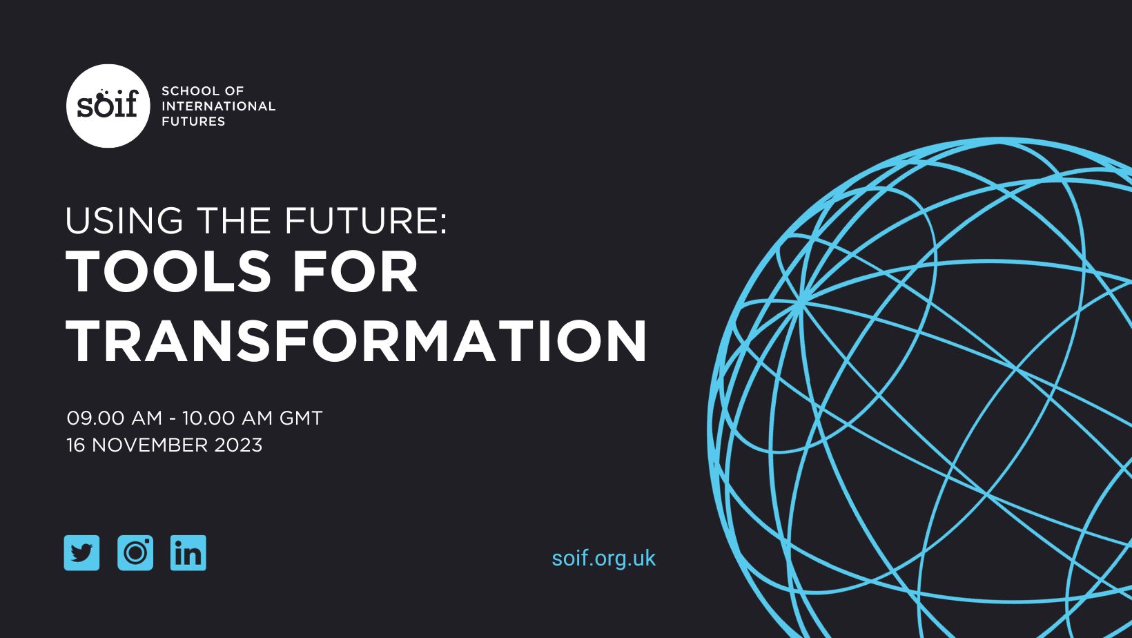 Using the future: tools for transformation at Purpose Summit 2023 and beyond - School of ...